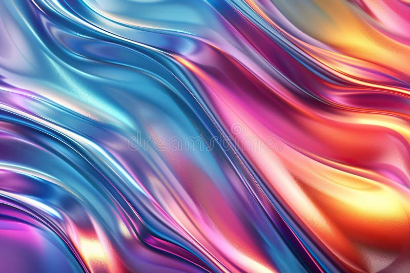 Beautiful Texture Surface Neon Wave, Design Natural Abstract Background ...