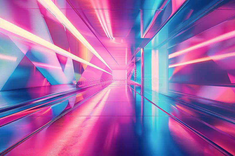 Beautiful Texture Surface Neon Wave, Design Natural Abstract Background ...