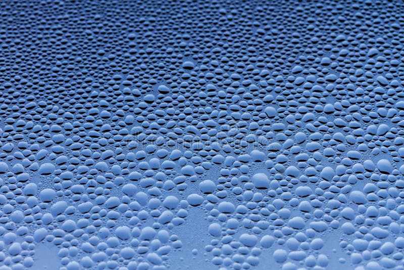 Beautiful Texture of Water Drops on Glass Stock Image - Image of circle ...