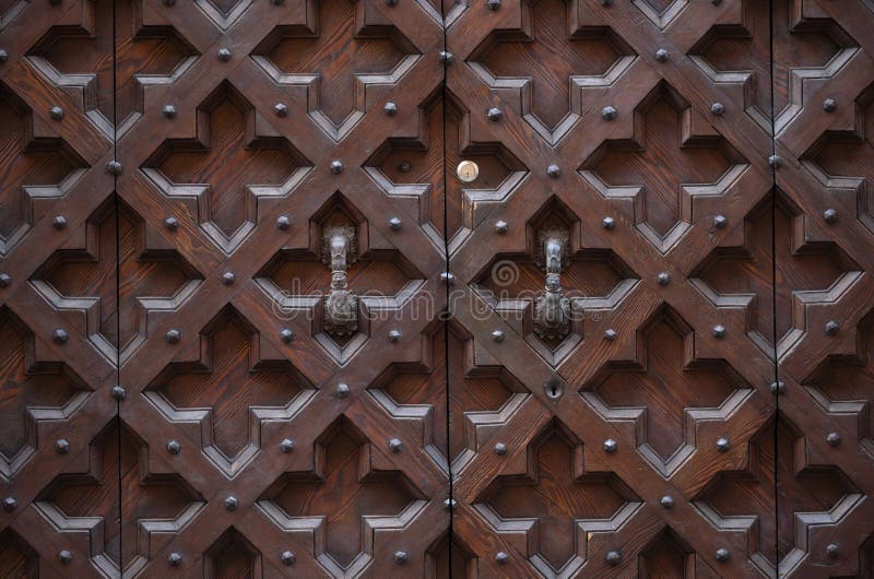 Beautiful Texture of Wooden Doors Stock Photo - Image of wood, retro ...