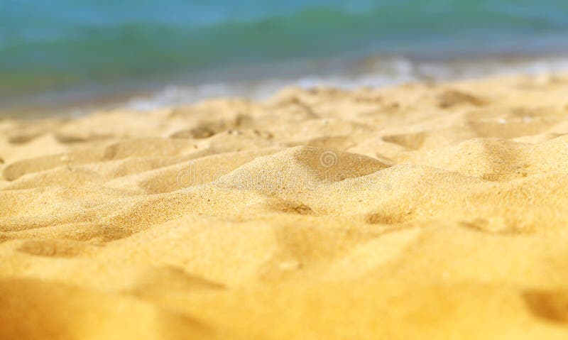 Beautiful Texture of Yellow Sand Stock Photo - Image of gold, backdrop ...
