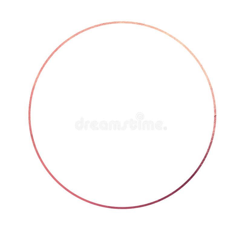 Thin Round Frame Gold Stock Illustrations – 609 Thin Round Frame Gold ...