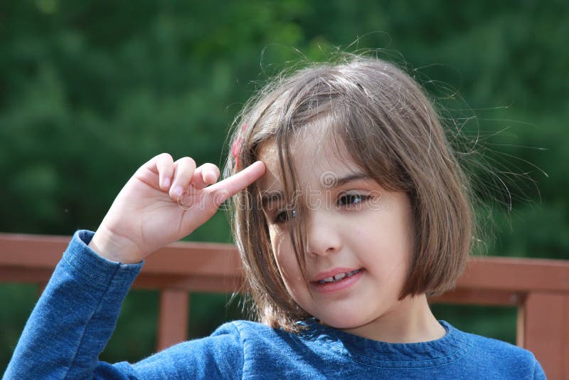 Thinker stock image. Image of color, children, excluded - 14109607