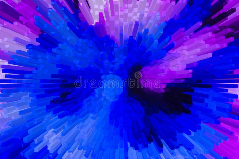 The Beautiful Three-dimensional Image Stock Photo - Image of object ...