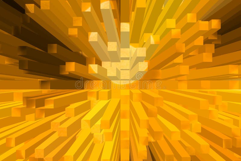 The Beautiful Three-dimensional Image Stock Photo - Image of geometric ...