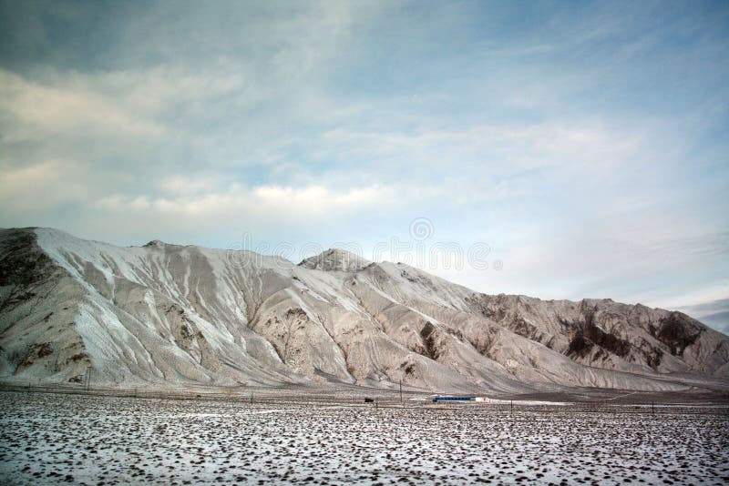Beautiful tibetan plateau stock photo. Image of lookout - 8267560