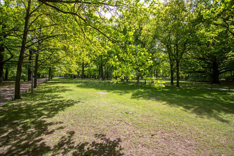 Tiergarten in Berlin, Germany Stock Image - Image of berlin, historic ...