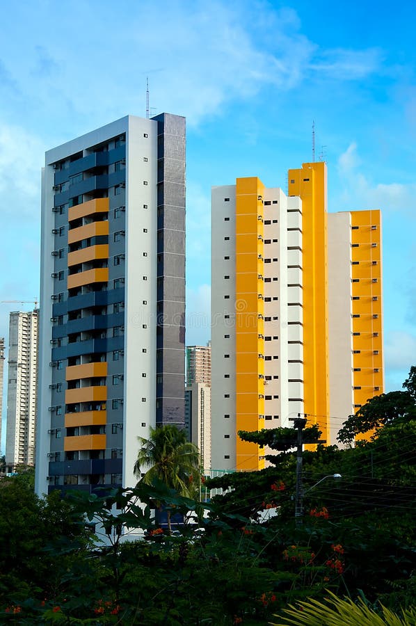 Beautiful Tiled Buildings stock image. Image of yellow - 19299125