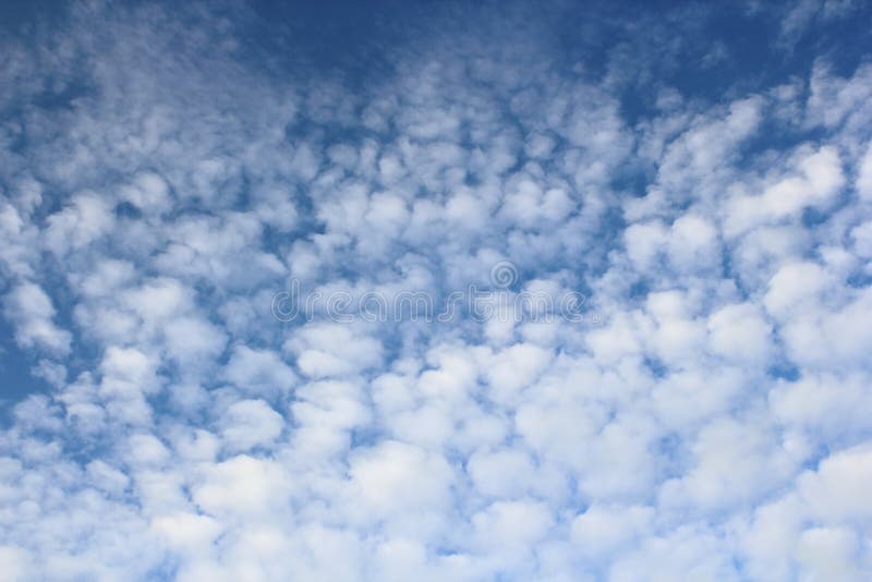 Beautiful Tiny Clouds on Sky Background Stock Image - Image of haze ...
