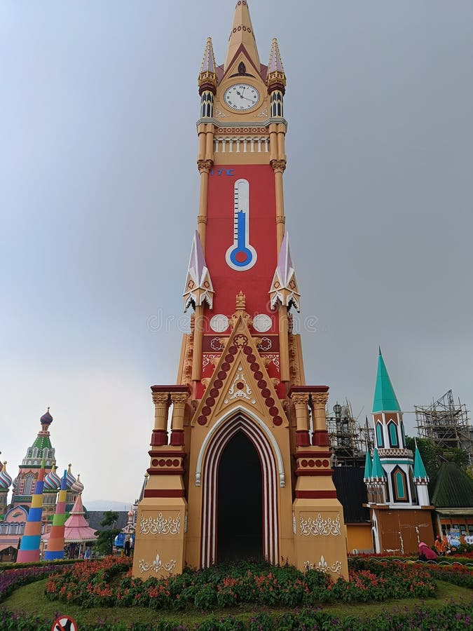 Beautiful tower towering stock image. Image of towering - 380545193