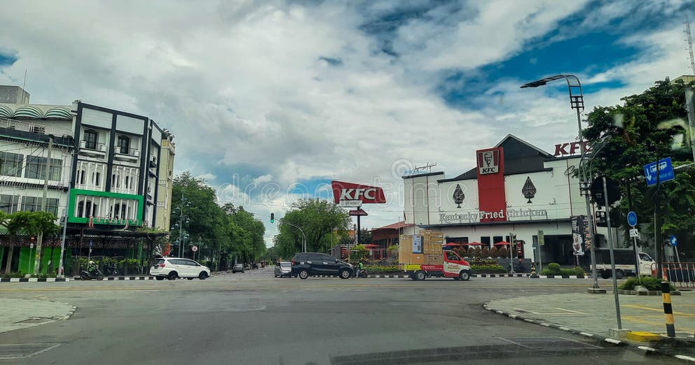 Beautiful Traditional City View at Central Java Editorial Stock Image - Image of town, city ...