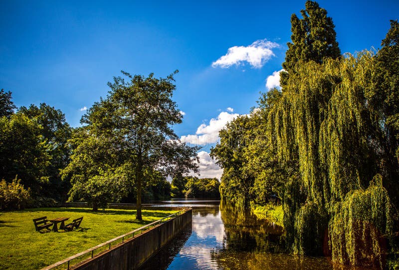 Beautiful Traditional Dutch Landscape and Nature Stock Image - Image of ...