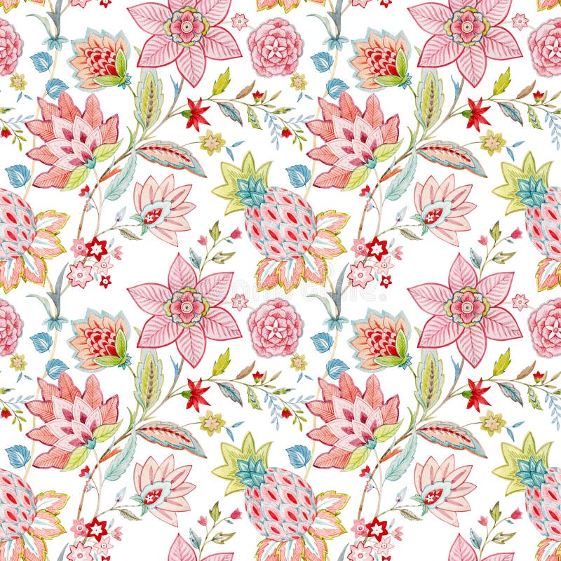 Beautiful Traditional Seamless Pattern. Digital Trending Texture ...