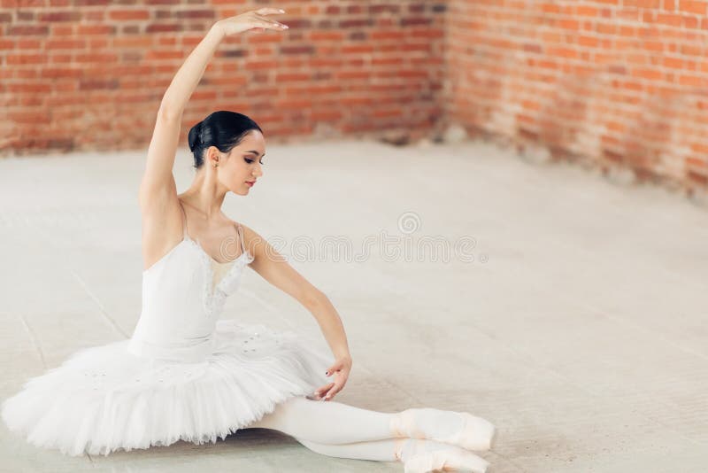 Beautiful Trained Ballet Dancer. Performance Dance Stock Photo - Image ...