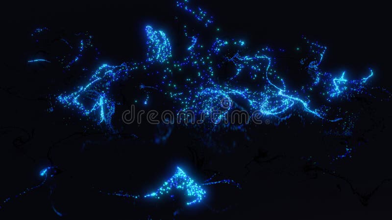 Beautiful Transform of Object from Particles in Force Field into ...