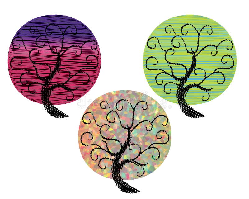 Beautiful tree stock vector. Illustration of three, tree - 36672623