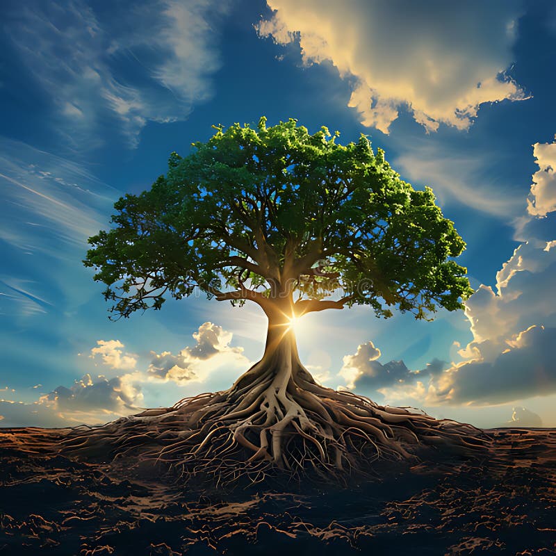 Beautiful Tree Roots Stock Illustrations – 4,311 Beautiful Tree Roots ...