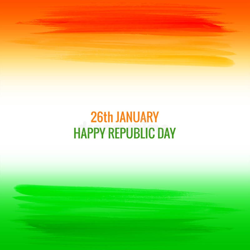 Beautiful Tricolor Indian Flag Theme Texture Design Stock Illustration ...