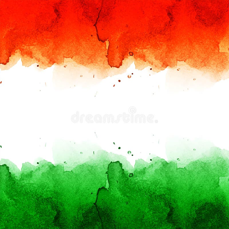 Beautiful Tricolor Indian Flag Theme Texture Design Stock Vector ...