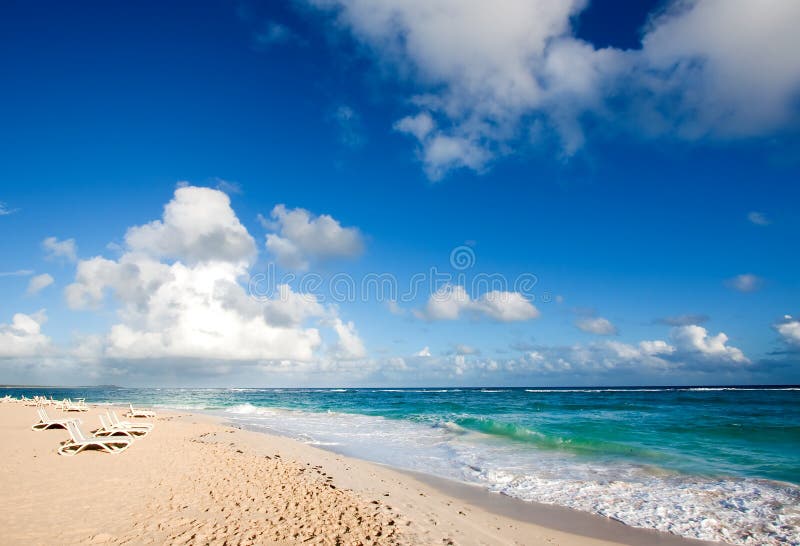 Beautiful Tropical Beach stock image. Image of sand, holiday - 12713801