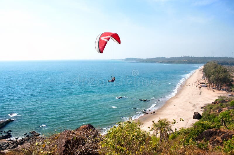 Beautiful Tropical Beach ,Goa, India Stock Photo - Image of adventure ...