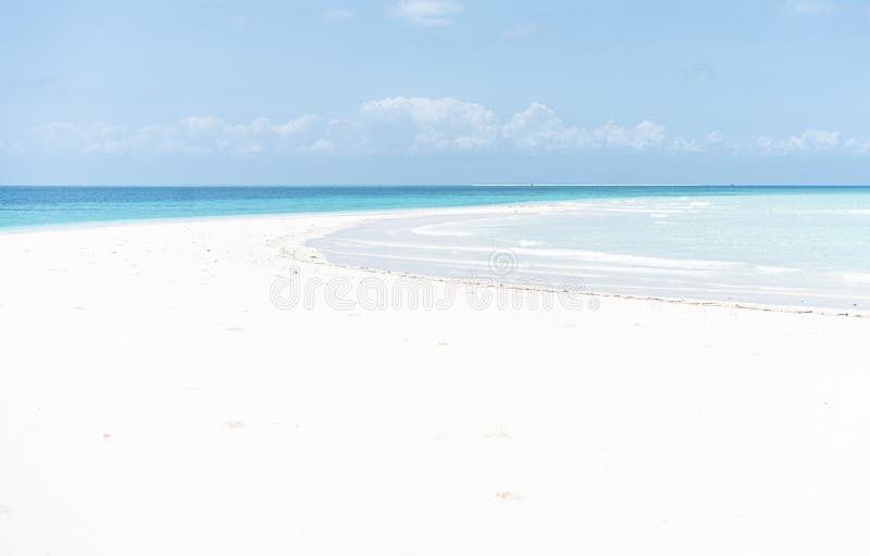 Beautiful Tropical White Sand Beach Stock Image - Image of holiday ...