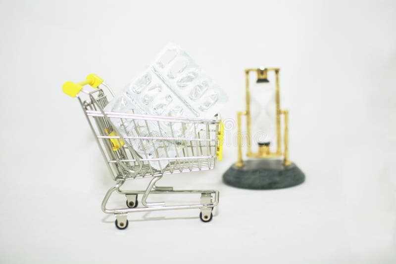 A Beautiful Hourglass in Turquoise Marble in a Beautiful Photo Studio ...