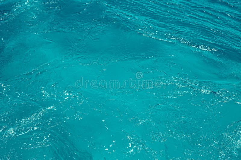 Beautiful Turquoise Ocean Water Stock Photo - Image of summer ...