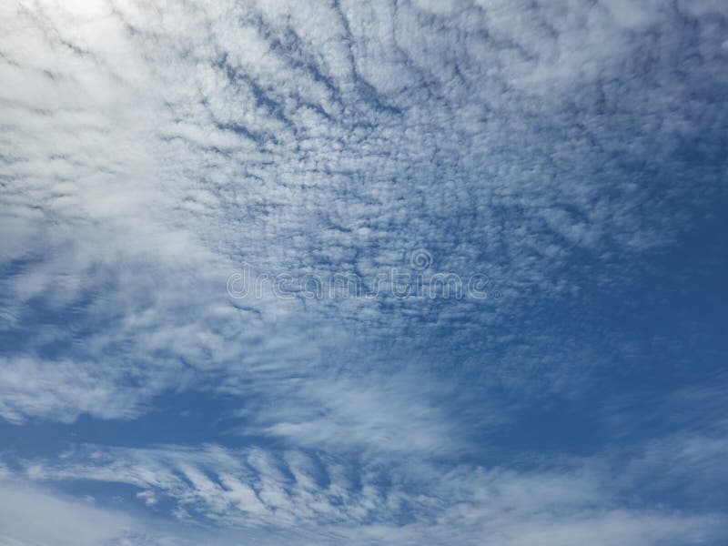 Unique Cloud Motif in the Blue Sky Stock Photo - Image of cloud, shape ...