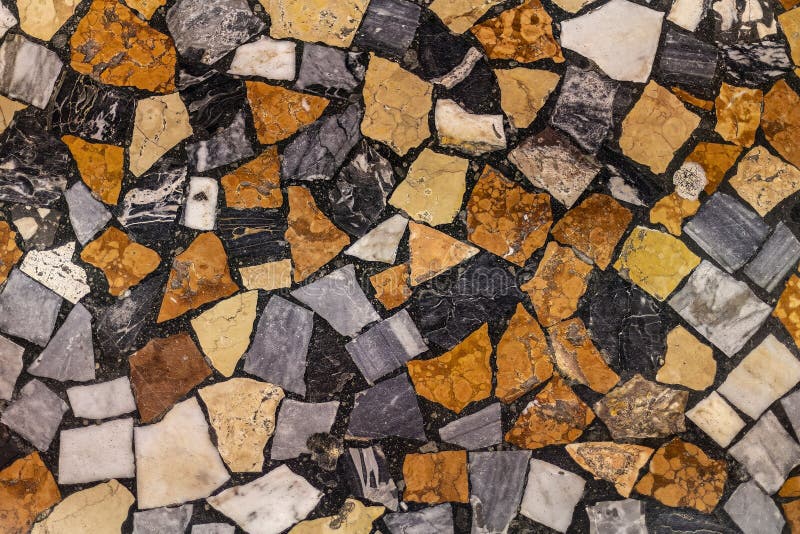 Checkerboard Floor with Patchwork Texture Stock Photo - Image of ...