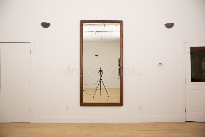 Beautiful Unique Shape Mirror Image, Modern Style Mirror Image Stock ...