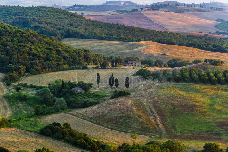 Beautiful and Unknown Landscape in Italy Stock Image - Image of ...