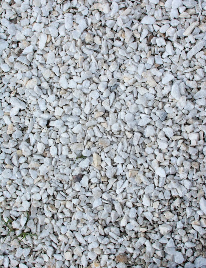Beautiful Unusual Background of Small Fresh Pebbles. White Pebbles for ...