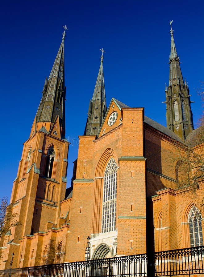 Roskilde Cathedral, Denmark Stock Photo - Image of holy, facade: 19054178