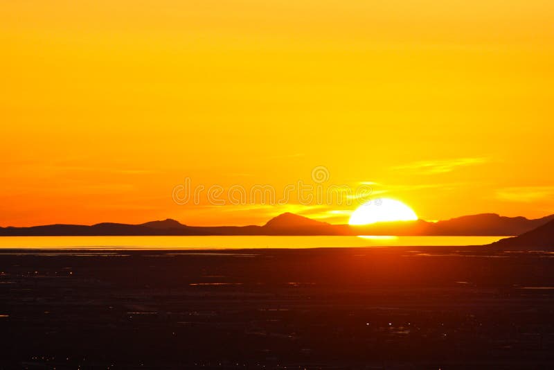 Pending Solstice at Sun Tunnels Stock Photo - Image of desert ...
