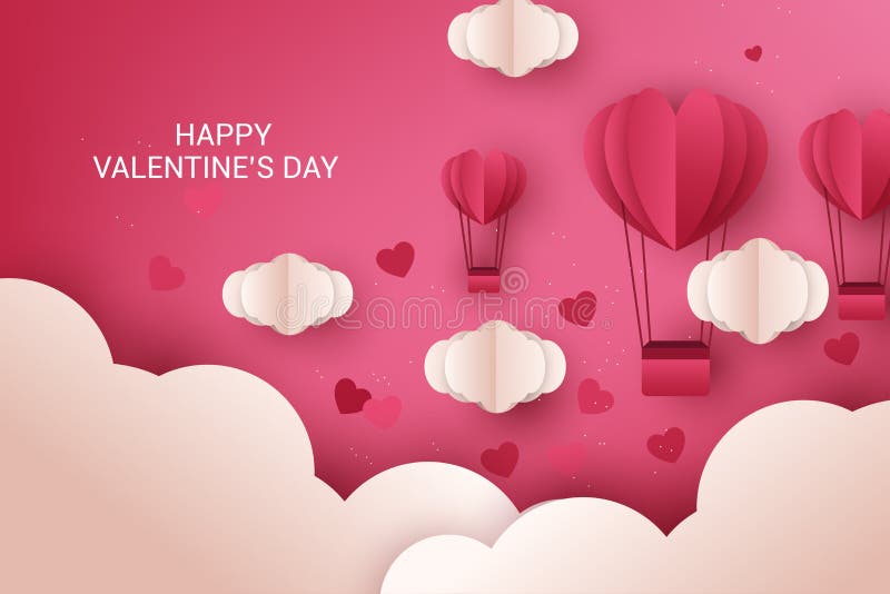 Beautiful Valentines Background Design Vector Illustration Stock Vector ...