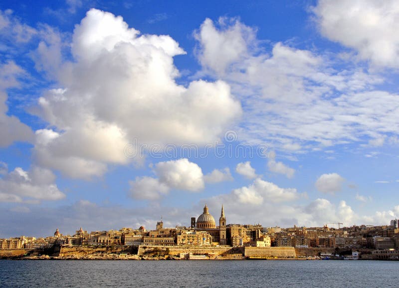 Beautiful Valletta stock image. Image of travel, island - 38270569