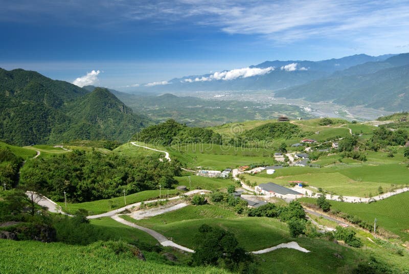 Beautiful valley sunset stock image. Image of sunrise - 84123897