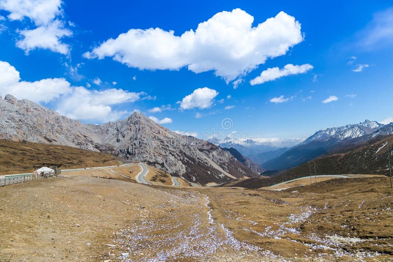 Beautiful Valley on High Viewpoint. Stock Image - Image of hounglong ...