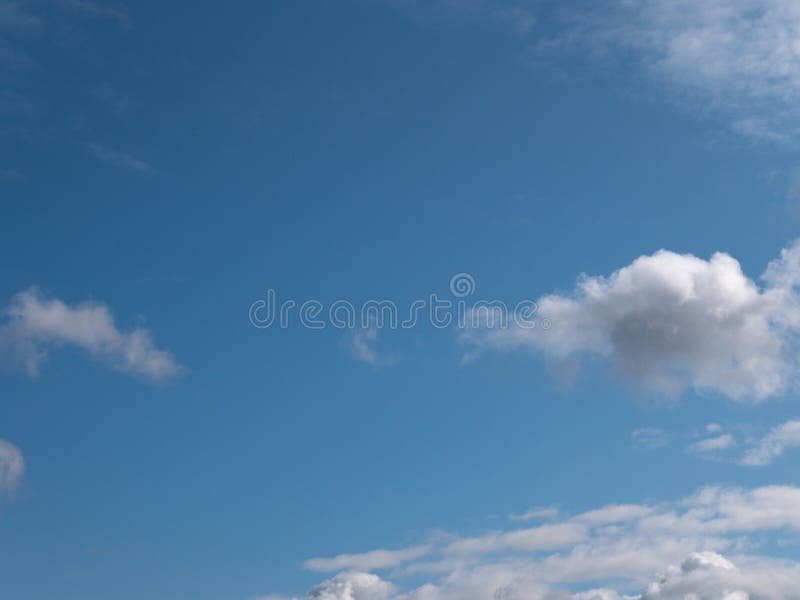 Beautiful Various Forms Clouds in the High Sky Stock Photo - Image of ...