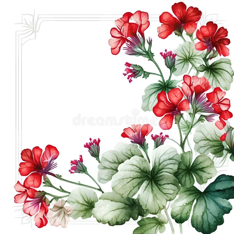 Geranium Clip Art Stock Illustrations – 328 Geranium Clip Art Stock ...