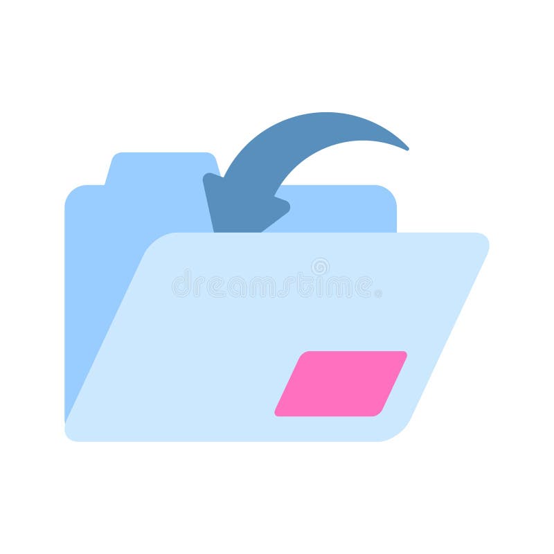 A Beautiful Vector of File with Arrow is Depicting Data Saving, Ready ...
