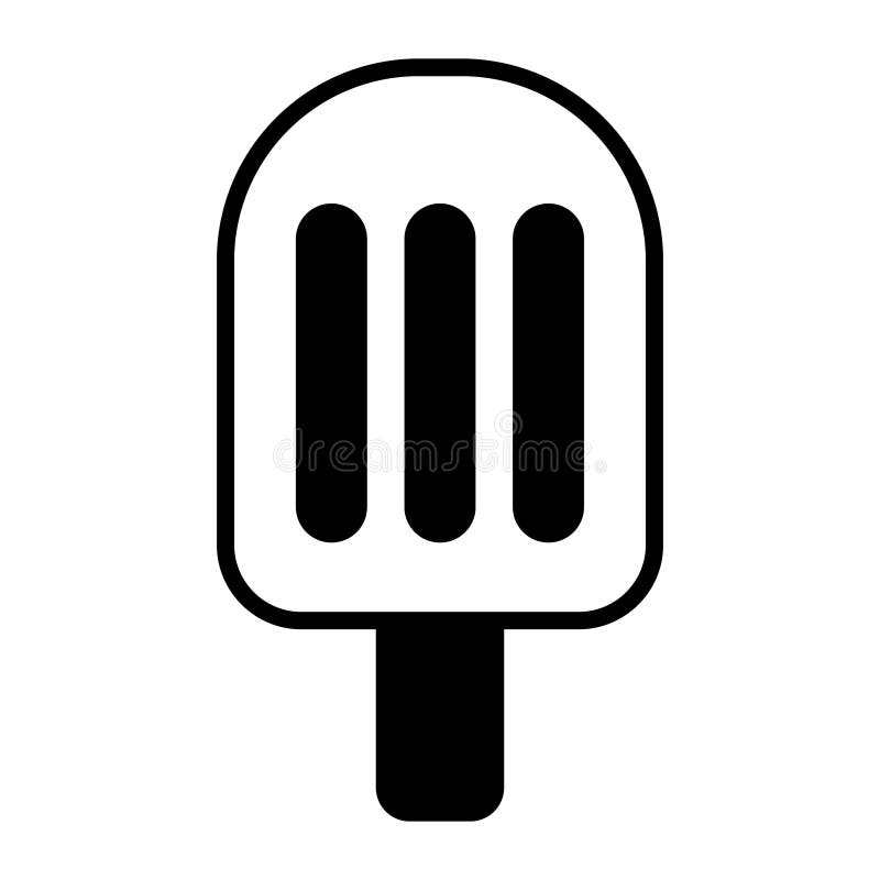A Beautiful Vector of Ice Bar, Popsicle Ice Candy Icon Stock Vector ...