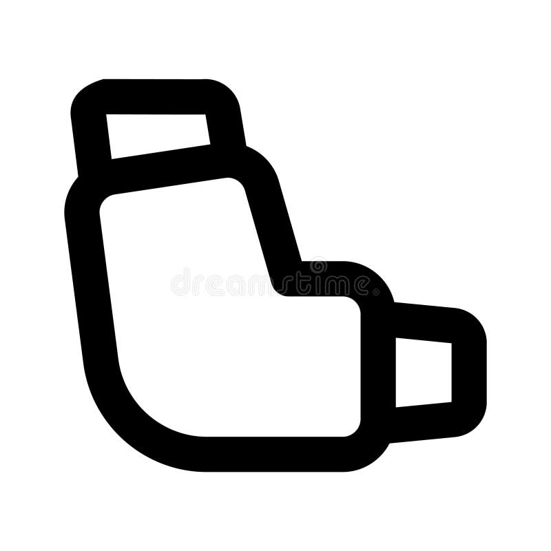 Beautiful Vector of Inhaler, Medical Equipment Icon Stock Vector ...