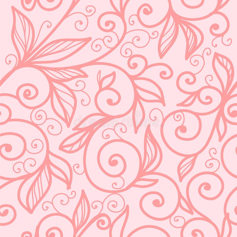 Beautiful Vector Seamless Pattern Stock Vector - Illustration of ...