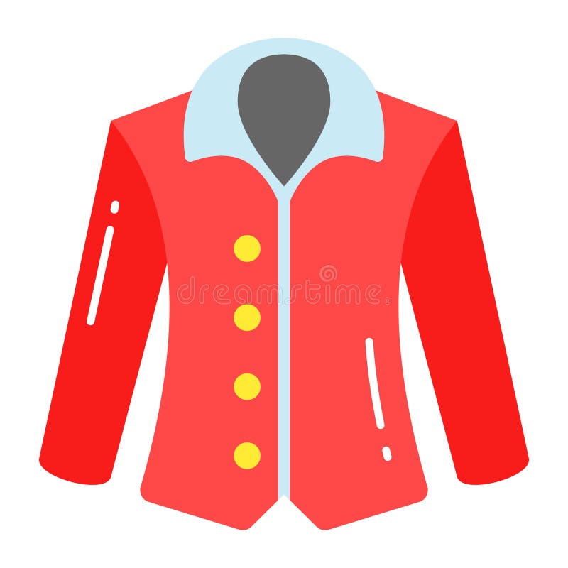 Beautiful Vector of Winter Jacket, Premium Icon Stock Vector ...