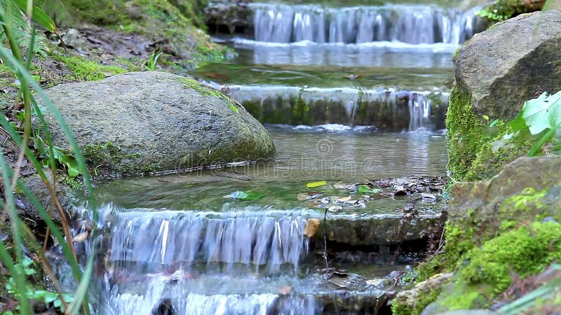 Cascading Waterfalls (Aerial Video Shooting from a Drone) Part2 Stock ...