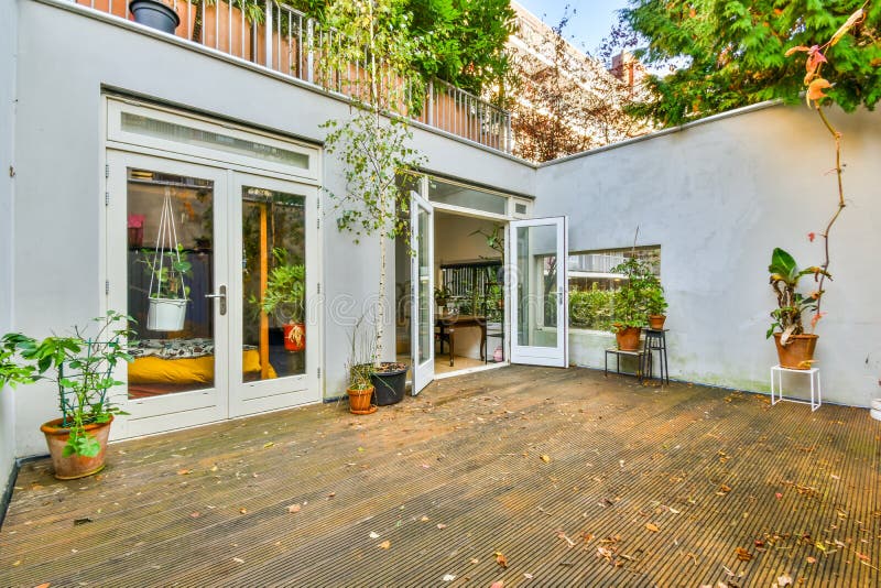 Beautiful veranda design stock photo. Image of spacious - 238975734