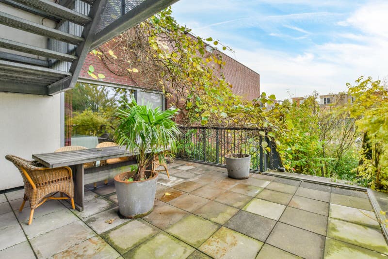 Beautiful veranda design stock photo. Image of elegance - 240122416