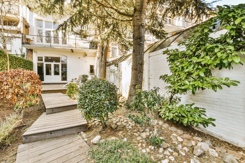 Beautiful veranda design stock image. Image of architecture - 248728811